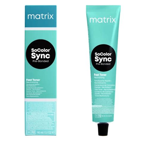 Matrix Socolor Sync Pre Bonded Fast Toner 90ml Anti Brass