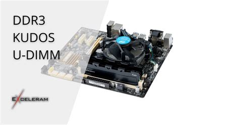 Ddr Kudos Series Exceleram High Quality Ram Since