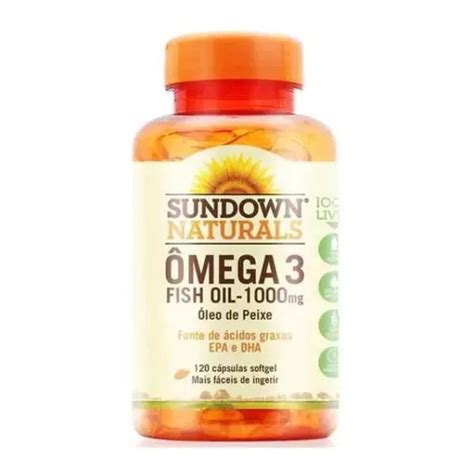 Mega Fish Oil Mg Sundown Livre De Merc Rio E Metais C Ps Em Promo O Na Americanas