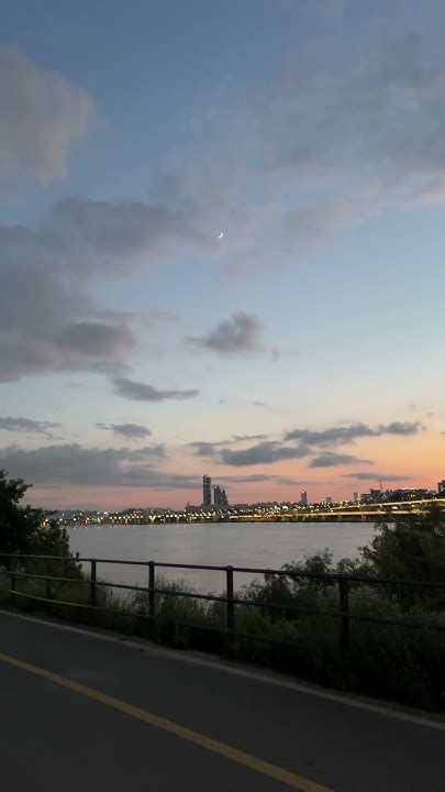 한강 노을 그리고 자전거 Youtube