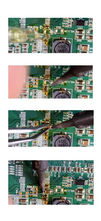 Souder Un Composant Mont En Surface Cms