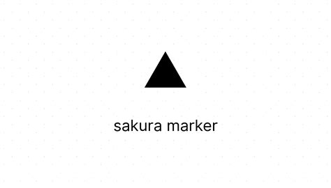 Sakura Marker Eezee