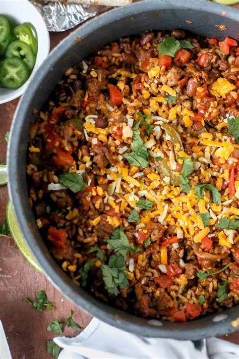 Easy Beef Burrito Skillet Artofit