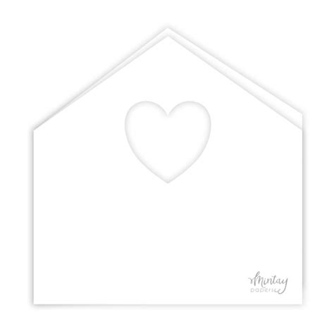 Mintay Basic Basic House Card Base White 5 Pz