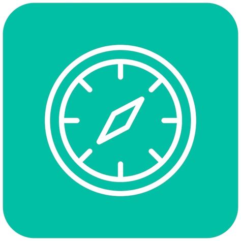 Premium Vector Compass Vector Icon Design Illustration
