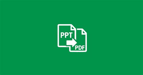 convert powerpoint to pdf ppt to pdf conversion