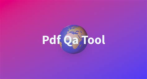 Pdf Qa Tool A Hugging Face Space By Paulwong888