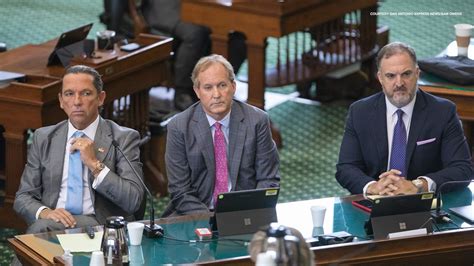 How Did Senators Vote In Ken Paxtons Impeachment Cbs19 Tv