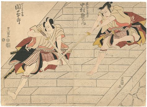 May Selection Left Seki Sanjuro Right Nakamura Utaemon