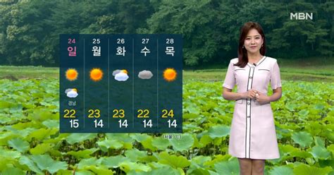 주말 내륙 초여름 더위내일 곳곳 요란한 비