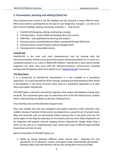 Inova Gis Platform Pdf