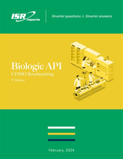 Biologic Api Cdmo Benchmarking 9th Ed Isr Market Research