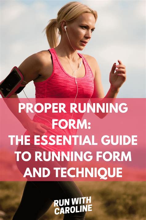 Key Principles Of Proper Running Form And Technique And Why They Matter Running Form