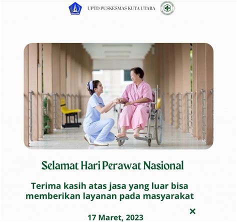 Selamat Hari Perawat Nasional Puskesmaskutautara Badung