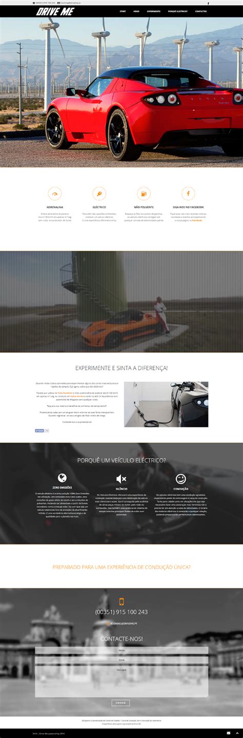 DriveMe Website on Behance