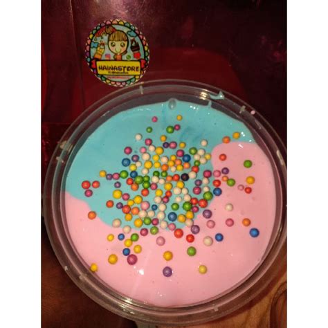 Jual Catton Candy Slime Shopee Indonesia