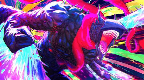 Forme Denji Devil de l anime Chainsaw Man 4K téléchargement de fond d écran