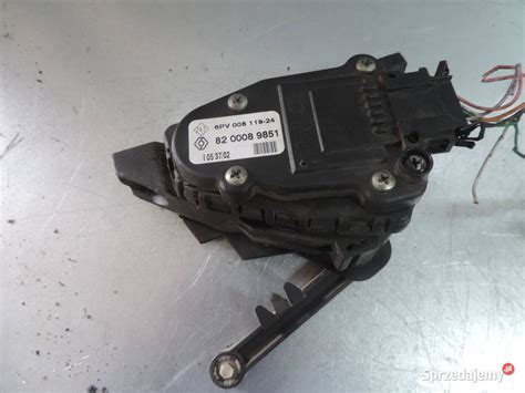 POTENCJOMETR PEDAŁU GAZU RENAULT CLIO 2 KANGOO 8200089851 Nowy Sącz