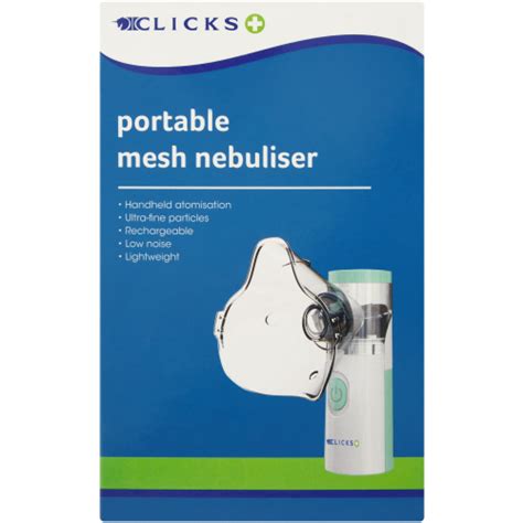 Clicks Hand Held Mesh Nebuliser Clicks