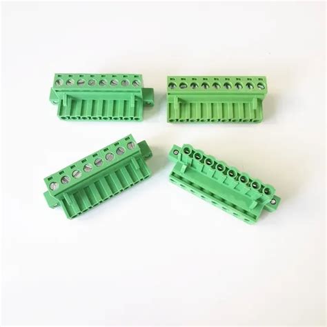 3 81mm Pitch Pluggable Terminal Block 2 16pin Male Female 3 81 Plug In Receptacle Pcb Terminal