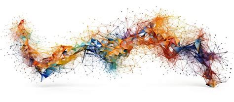 Premium Photo Abstract World Map Of Glowing Particles