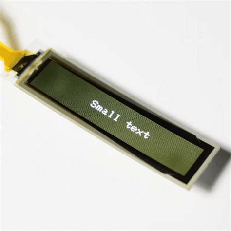 Flexible Grayscale OLED Hookup Guide SparkFun Learn