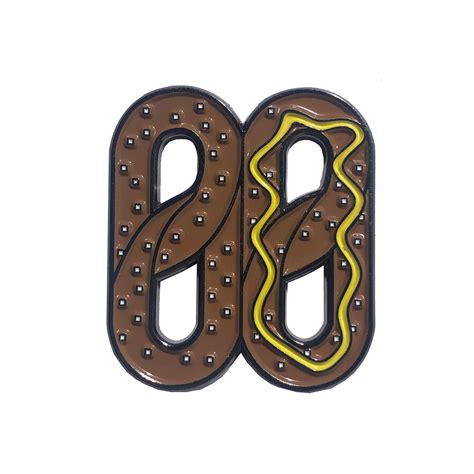 Double Pretzel Pin Southfellini