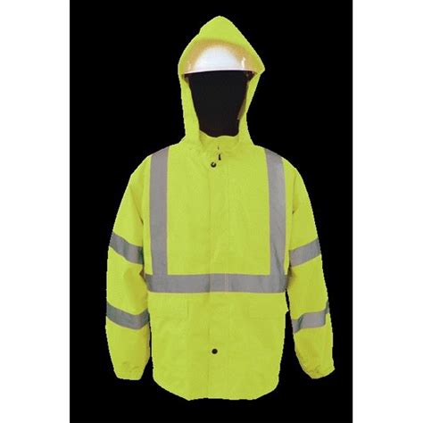 2w 750c 3 Xl 100 Percent Waterproof Rain Jacket Lime Extra Large