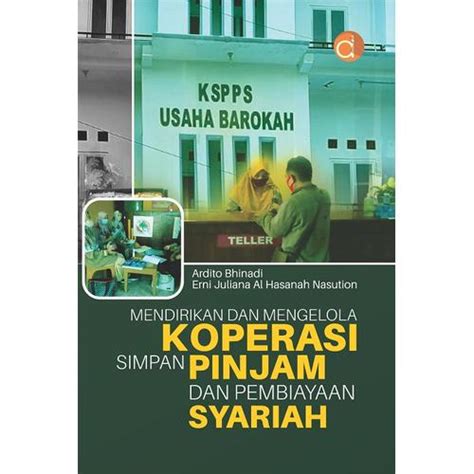 Jual Buku Mendirikan Dan Mengelola Koperasi Simpan Pinjam Dan