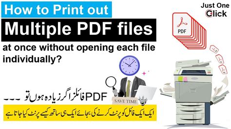 How To Print Out Multiple Pdf Files At Once Without Opening Each File
