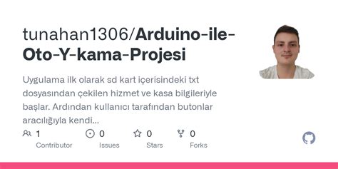 GitHub Tunahan1306 Arduino Ile Oto Y Kama Projesi Uygulama Ilk