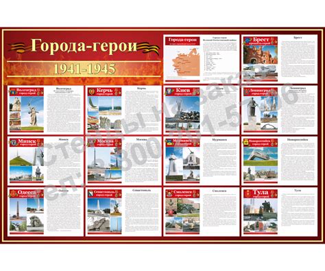 Карточки города герои