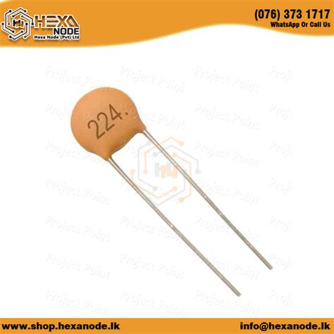 220nf Ceramic Capacitor Marking Code 224 Hexa