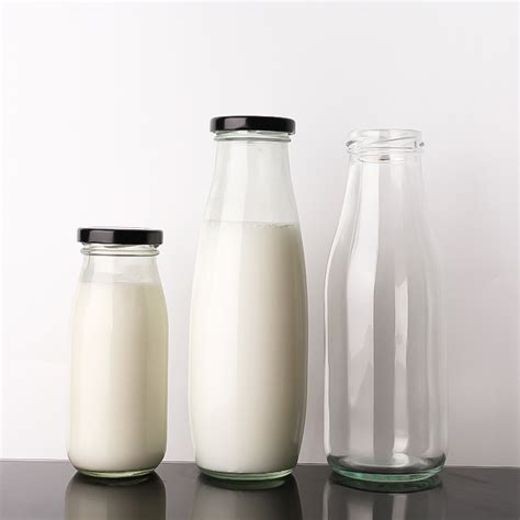 Glass Milk Bottles Manufacturer Idea Package