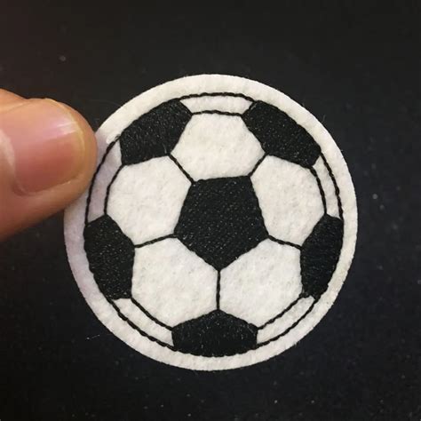 Football Patch Iron On Patch Embroidered Applique Sewing Label Punk