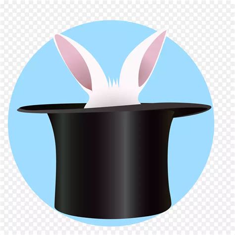 卡通魔法帽里的小兔子png图片素材下载图片编号7547237 Png素材网