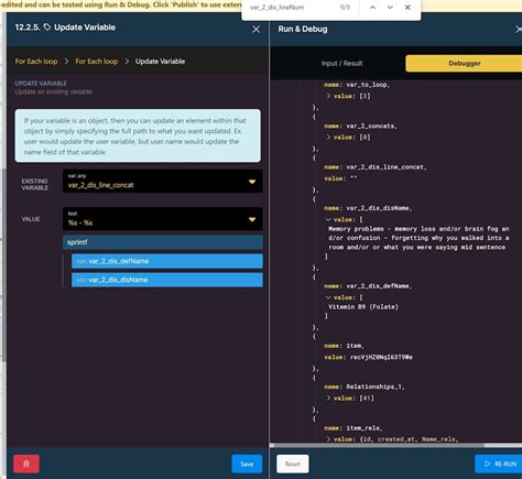 sprintf is giving a scalar error