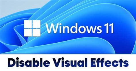 How To Turn Off Transparency Animation In Windows 11