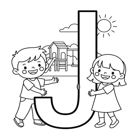 Fise De Colorat Cu Desenează Litera J Imprimabil Descărcați Imprimați Sau Colorați Online Gratuit