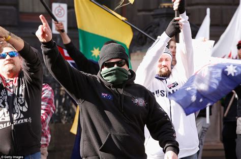 Anti Racism Activists And Far Right Protesters Prepare To Clash In
