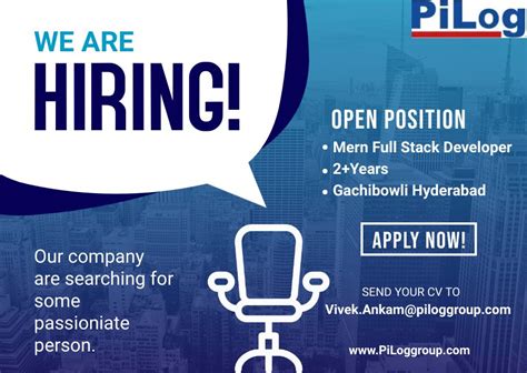 🚀join our team mern full stack developer opportunity at pilog group🚀