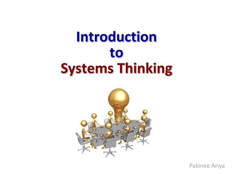 Ppt Introduction To Systems Thinking Powerpoint Presentation Free Download Id1541541