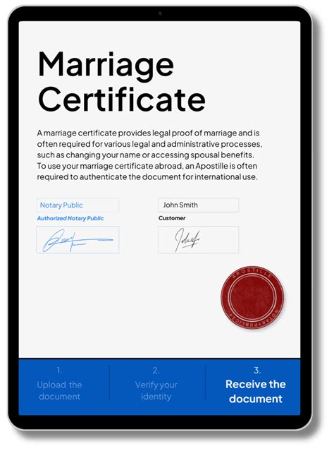 Marriage Certificate Notarypublic24