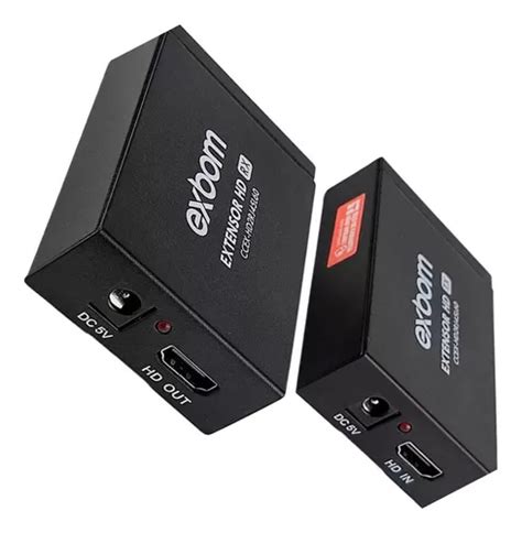 Extensor Hdmi Rj M Cat E Cat Usb Hdtv Extender Hdmi Parcelamento Sem Juros