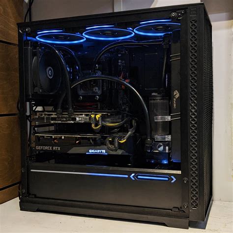 Compressed My Atx Build To Mitx No Rgb Custom Loop With 280 Rad Rnr200