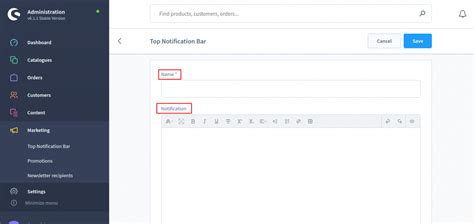 Shopware 6 Top Notification Bar Top Notification Bar For Shopware 6