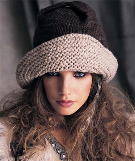 Knit Hat With Brim Pattern Free Patterns Can Also Be Moved Or Taken