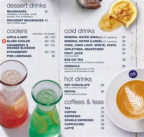 Ocean Basket Menu With Updated Prices In South Africa 2024 Menu Za