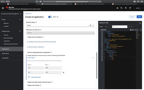 Deploy An Operator Via Gitops Using Advanced Cluster Management Red