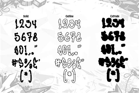 Lazy Street A Thin Layered Graffiti Font Fonts Graphicriver